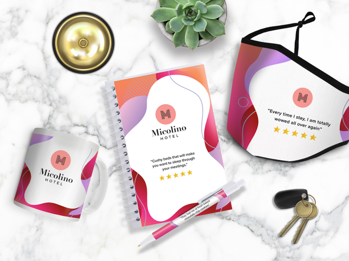 Hotel Promotes Positive Reviews with Customized Products | Executive ...