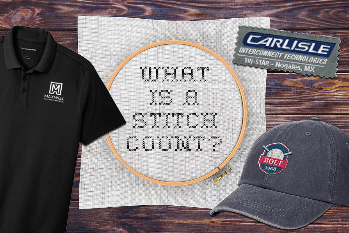 What is a Stitch Count? | Executive Advertising